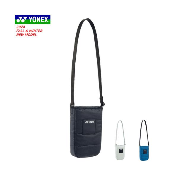 YONEX ヨネックス バッグ■サイズ11×3×18(cm)■カラー(007)ブラック(326)アイスグレー(376)スモークブルー■素材ナイロン■原産国ベトナム製■サブ機能背面ポケット、撥水仕様