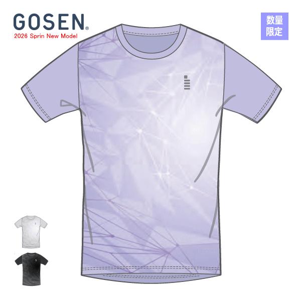 GOSEN ゴーセン ウェア■サイズS.M.L.O■カラー(30)ホワイト(39)ブラック(73)ラベンダー■素材ポリエステル100％■生産国中国