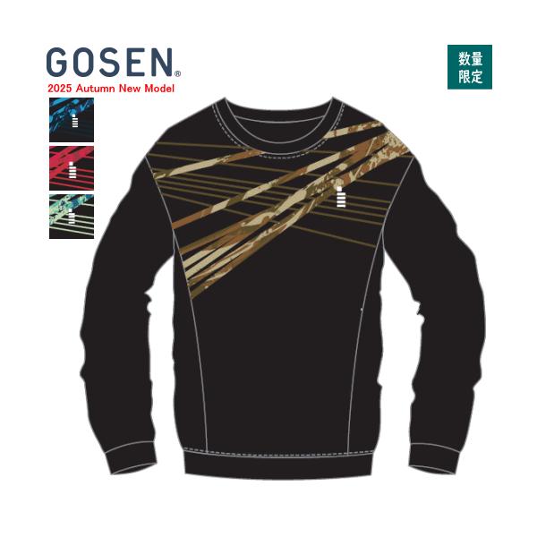 GOSEN ゴーセン 数量限定 ウェア■サイズS.M.L.O■カラー(20)ブルー(27)レッド(40)ミント(64)ブラウン■素材ポリエステル92％、ポリウレタン8%■生産国：中国製