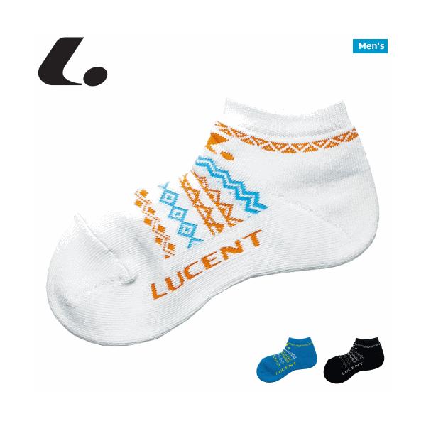 LUCENT ルーセント ソックスアクセサリー 小物■サイズ：25〜28cm■カラー：XLN3030 ホワイトXLN3037 ターコイズXLN3039 ブラック■機能素材：抗菌防臭加工■他素材：綿・アクリル・その他■原産国：日本製