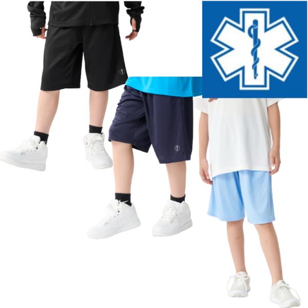 ◆Star of Life スターオブライフ ジュニア UVハーフパンツ 【124-931】◆男女児共用サイズ・身長140cm：ウェスト58cm・身長150cm：ウェスト61cm・身長160cm：ウェスト64cm・身長170cm：ウェスト6...