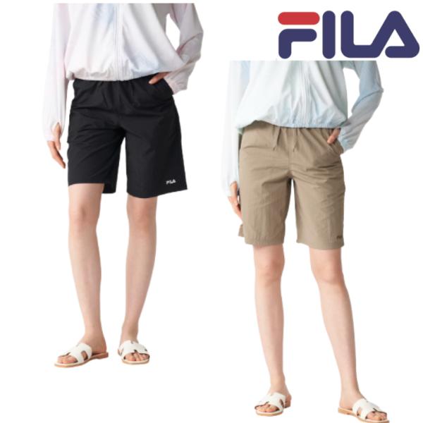 ◆フィラ ハーフパンツ 【326-652】です◆レディースサイズ・Mサイズ【ウェスト64-70cm】・Lサイズ【ウェスト69-77cm】・LLサイズ【ウェスト77-85cm】◆メーカ希望小売価格3,190円の品です◆カラー：ブラック　モカ　...
