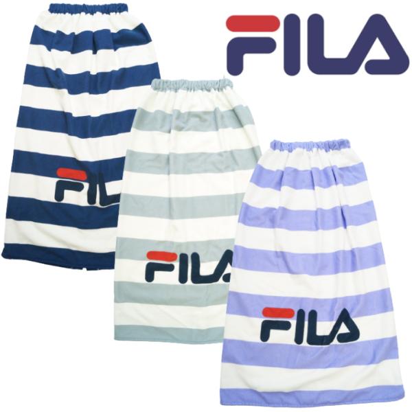 ◆フィラ ロゴ巻きタオル【424-888】です◆男女児共用サイズ・長さ93cm×幅120cm◆メーカ希望小売価格￥2,530の品です◆イタリア生まれのスポーツブランド、フィラの巻きタオルです。◆４個のスナップボタン付き、気持ちよく着替えがで...