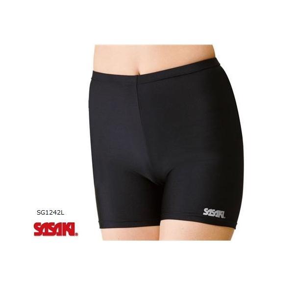 ササキ 新体操 2分丈スパッツ SG1242L 新体操タイツ※画面上のカラーと実物のカラーが微妙に異なることがございます。 ●【1点まで】メール便配送可能です。