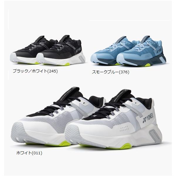 ヨネックス カウンターコートトレーナーメン SHRCT1Mメンズ 男性用ラケットスポーツ競技者向けマルチトレーニングシューズパワーポジション（安定した構え）を意識させ、ジム、ジョギング、日常シーンでフットワークの基礎となる筋力や安定性を鍛え...