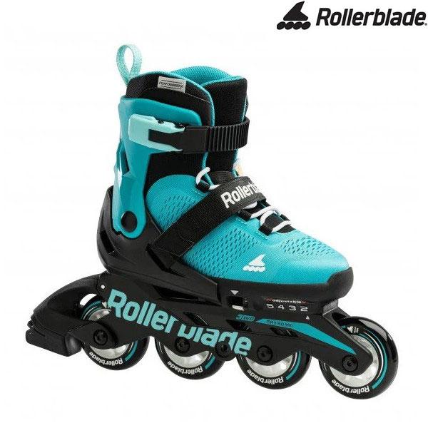 ■メーカー名：2024ROLLERBLADE■モデル名：MICROBLADE■品番：072219003D9■カラー：AQUA/BLACK■サイズ(Kids)17.5-20.5｜21.0-23.0｜23.0-26.0, adjustable■...