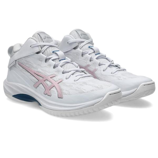 ■メーカー名：asics（アシックス）■品名 ：ゲル フープ V17スタンダード■カラー：ホワイト/ベアリーローズ■アッパー：合成繊維、合成樹脂、人工皮革■アウトソール：ゴム底■幅：スタンダード■送料について沖縄県以外の地域は送料無料となり...