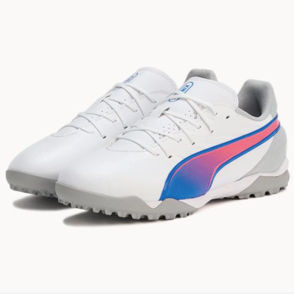 素晴らしいタッチと快適さを提供するキングコレクションにキッズサイズの一足が登場。パフォーマンスを最大限発揮できるように設計。ミッドソールにはクッション性に優れたEVA素材を使用し、お子様の足を優しくサポート。8歳以上のお子様におすすめのサイ...