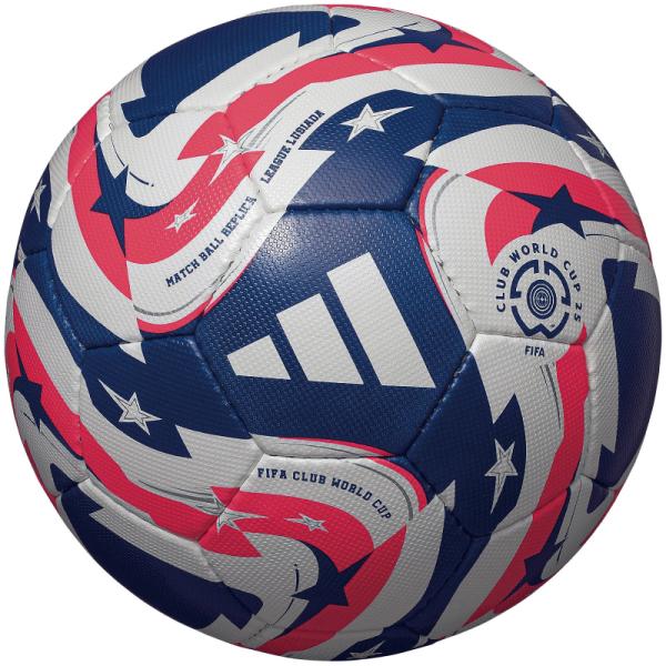 FIFAクラブワールドカップ2025〓 公式試合球2025年6月15日から2025年7月13日までアメリカで開催されるFIFAクラブワールドカップ2025〓で使用。開催国アメリカの国旗「星条旗」をボール全体に配した「VERY AMERICA...
