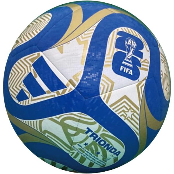 FIFAワールドカップ2026〓 公式試合球 レプリカ商品名であるTRIONDAは、TRI（トリ）が開催国である3ヵ国を、ONDA（オンダ）がスペイン語で「波」を意味し、開催国を中心に世界に広がる喜びと高揚感の「波」を表現しています。■サイ...
