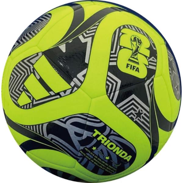 FIFAワールドカップ2026〓 公式試合球 レプリカ商品名であるTRIONDAは、TRI（トリ）が開催国である3ヵ国を、ONDA（オンダ）がスペイン語で「波」を意味し、開催国を中心に世界に広がる喜びと高揚感の「波」を表現しています。■サイ...