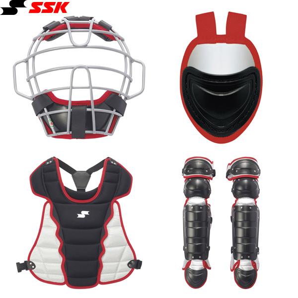 メーカー：SSK（エスエスケイ）メーカー型番：CGSET26JNS●カラー：(9095)BK/SLV ●生産国：日本製【マスク】●素材：軟鉄中空鋼●重量：500g平均【プロテクター】●素材：表/ポリエステル、裏/ポリエステル●サイズ：A/3...
