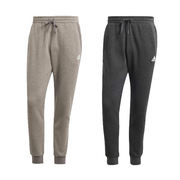 ADIDASM ESS MEL スウェットパンツJNW66IW6357ブラックメランジ　IY6611チャコールメランジJS/JM/JL/JXL/K2Lフリース/綿70%/ポリエステル30%