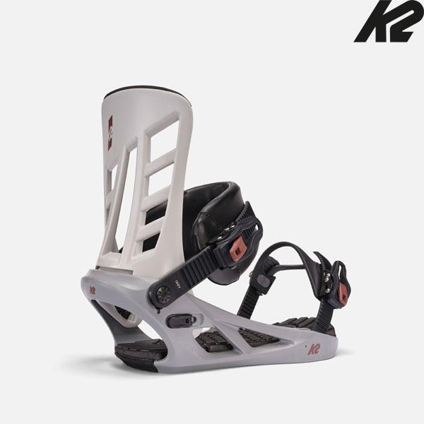K2　INDY GREY KB2403490メーカー：2024/2025 K2モデル：INDY GREYサイズ：M・LFLEX:4/10ミッドフレックスタイプのインディバインディングは、頑丈なProFusion〓シャーシにシームレスなEVA...