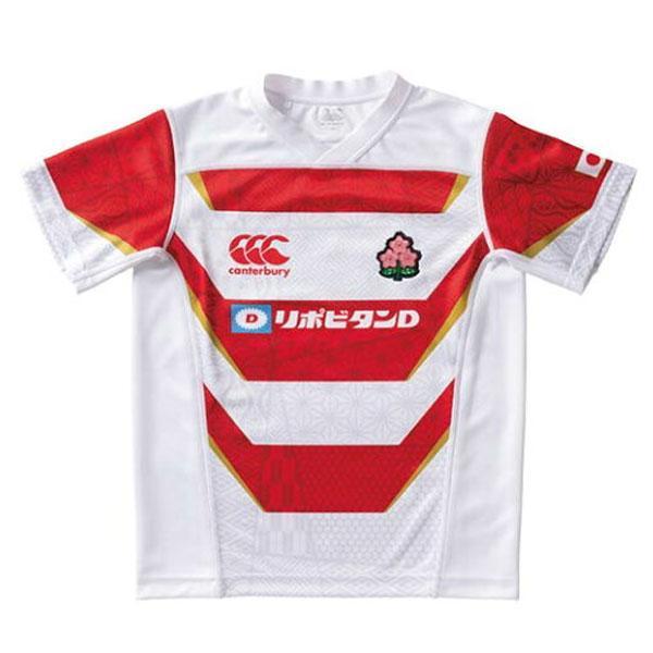 ■メーカー名：canterbury（カンタベリー）■品名 ：ジャパン キッズレプリカホーム■品番：RGJ30097■サイズ：100・120・140cm着丈 身幅 肩幅 袖 裾幅 袖口 幅100cm 41 33 28 13 31 14120c...