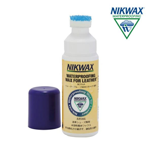 爆買 日本正規品 ニクワックス NIKWAX ウォータープルーフWAXリキッド革用 EBE751A 撥水剤 アウトドア 表革 シューズ カバン 鞄 革製品