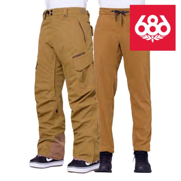 日本正規品 シックスエイトシックス ウェア パンツ 23-24 686 MEN'S SMARTY 3-IN-1 CARGO PANT Breen メンズ 男性 カーゴパンツ スノーボード 爆買