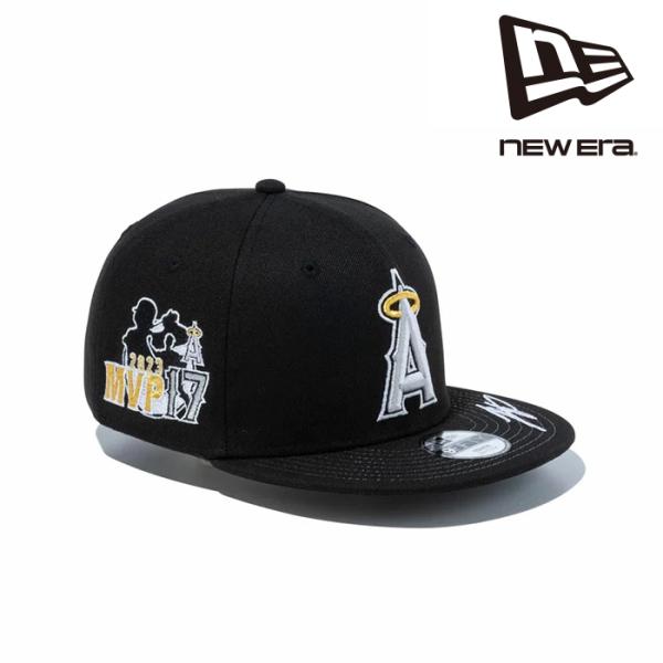 日本正規品 ニューエラ NEW ERA Youth 9FIFTY Shohei Ohtani American League MVP &amp; Home Runs Leaders ロサンゼルス・エンゼルス ブラック 52-55.8cm 1...