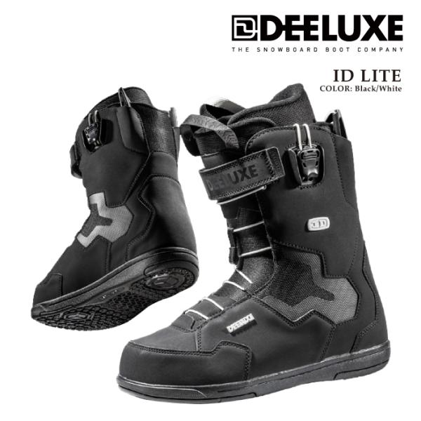 爆買 日本正規品 スノーボード ブーツ ディーラックス DEELUXE ID LITE Black/White アイディー ライト ブラック ホワイト メンズ レディース 24-25