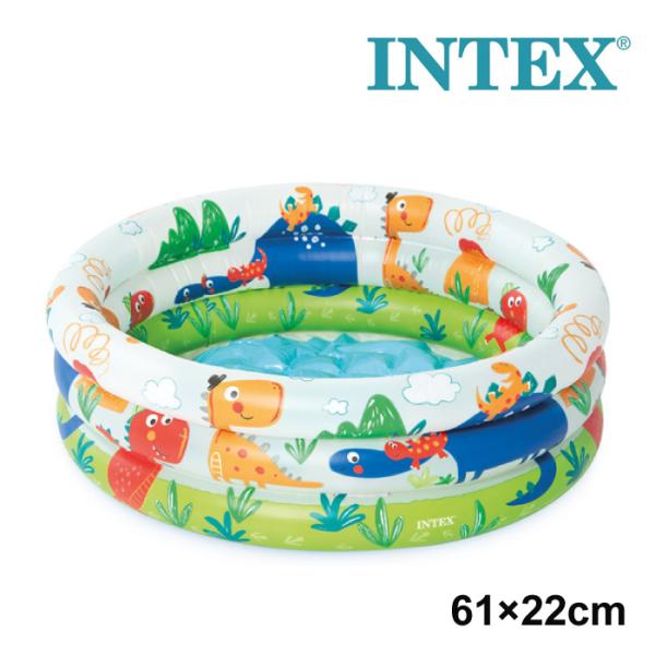 日本正規品 インテックス INTEX ビーチバディスリーリングベビープール U-57106 ビニールプール 家庭用プール 爆買