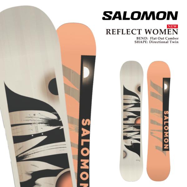 日本正規品 スノーボード 板 サロモン SALOMON REFLECT WOMEN リフレクトウィメン レディース 24-25