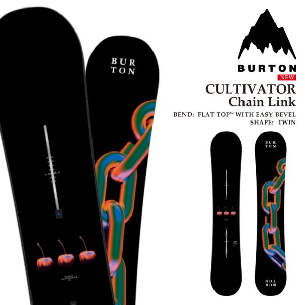 日本正規品 スノーボード 板 バートン BURTON CULTIVATOR Chain Link カルチベーター Flat Top メンズ レディース 25-26