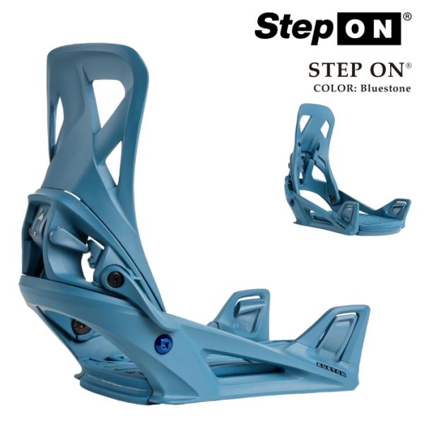 日本正規品 スノーボード ビンディング バートン BURTON MENS STEP ON Re:Flex Blue Stone ステップオン リフレックス バインディング メンズ 25-26 爆買