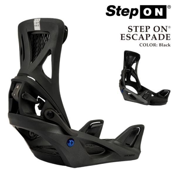 日本正規品 スノーボード ビンディング バートン BURTON WOMENS STEP ON ESCAPADE Re:Flex Black ステップオン エスカペイド リフレックス バインディング レディース 25-26 爆買