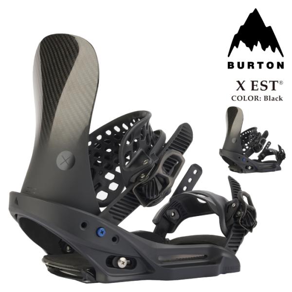 日本正規品 スノーボード ビンディング バートン BURTON MENS X EST Black エックス イーエスティー バインディング メンズ 25-26 爆買