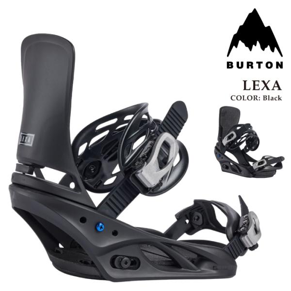 日本正規品 スノーボード ビンディング バートン BURTON WOMENS LEXA Re:Flex Black レクサ リフレックス バインディング レディース 25-26 爆買
