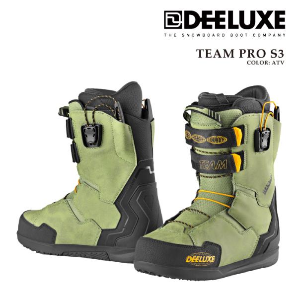 日本正規品 スノーボード ブーツ ディーラックス DEELUXE TEAM PRO S3 ATV チーム プロ メンズ レディース 25-26