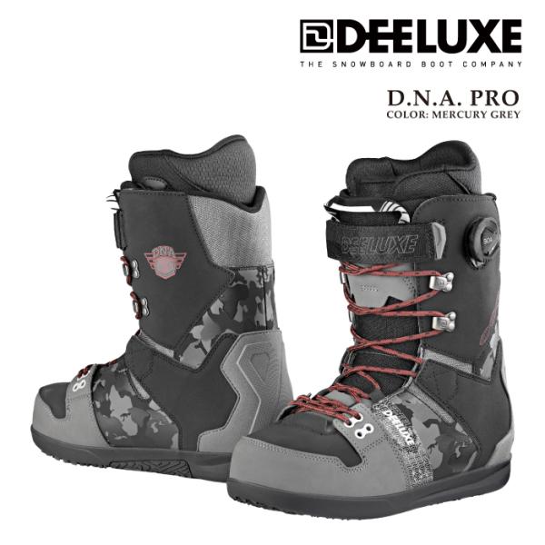 日本正規品 スノーボード ブーツ ディーラックス DEELUXE D.N.A. PRO Mercury Grey ディーエヌエー プロ メンズ レディース 25-26