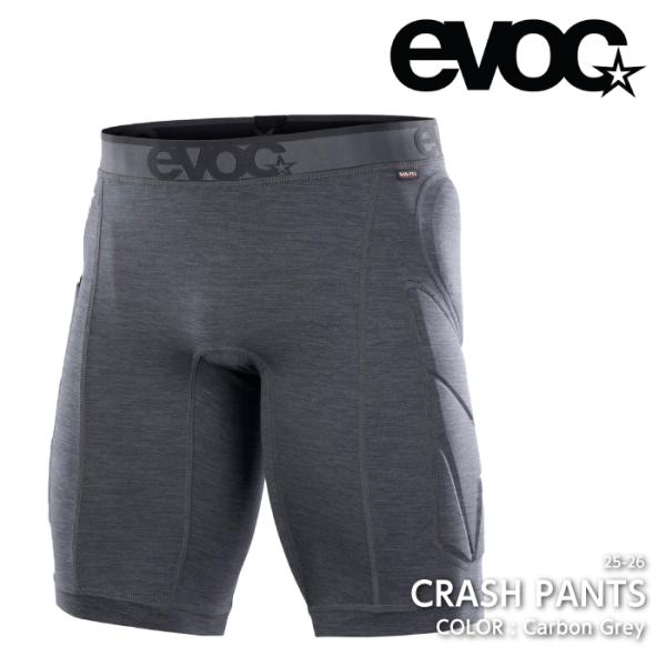 日本正規品 プロテクター イーボック EVOC CRASH PANTS クラッシュパンツ スキー スノーボード 自転車 25-26