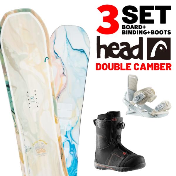 日本正規品 取付可能 スノーボード ビンディング ブーツ 3点セット ヘッド HEAD GIRLS AROUND DCT + FX FAY I LYT + GALORE LYT BOA COILER ガールズアラウンド エフエックス ガロー...