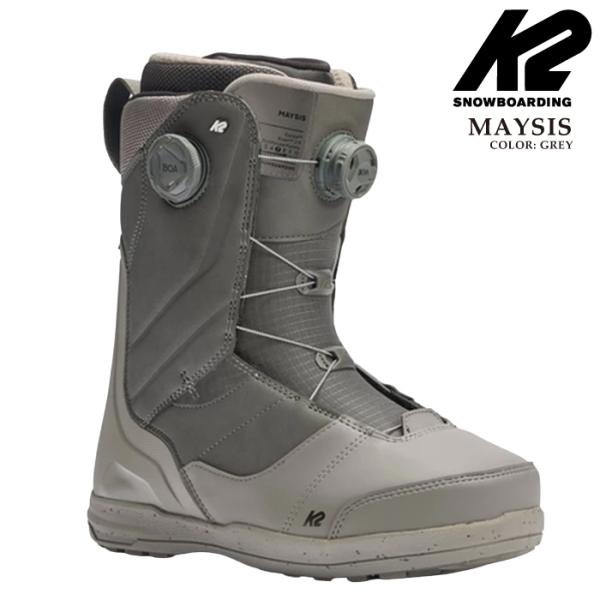 日本正規品 スノーボード ブーツ ケーツー K2 MAYSIS Grey メイシス メンズ 25-26 爆買