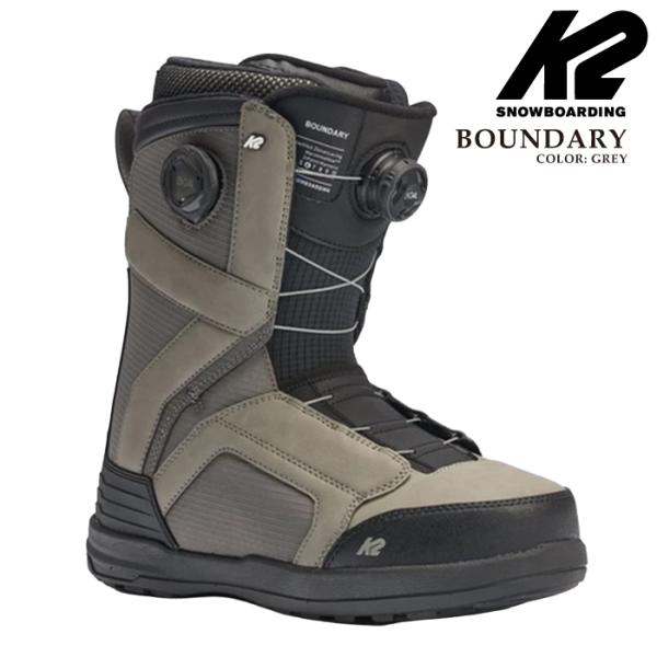 日本正規品 スノーボード ブーツ ケーツー K2 BOUNDARY Grey バウンダリー メンズ 25-26 爆買