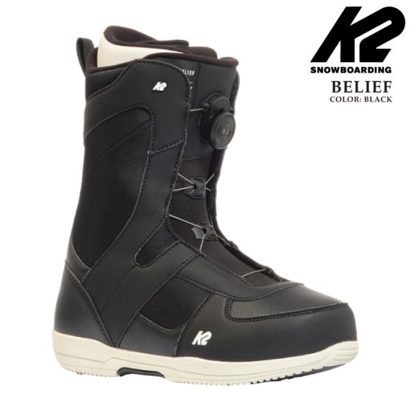 日本正規品 スノーボード ブーツ ケーツー K2 BELIEF Black ビリーフ レディース 25-26 爆買