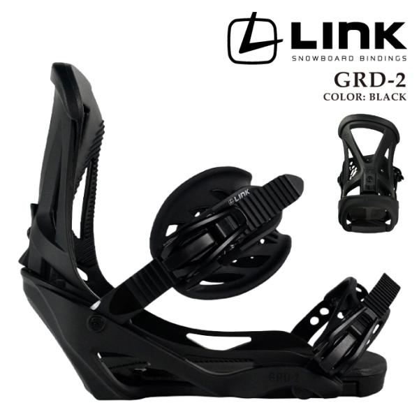 日本正規品 スノーボード ビンディング リンク LINK GRD-2 Black バインディング メンズ レディース 25-26 爆買