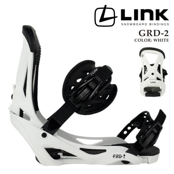 日本正規品 スノーボード ビンディング リンク LINK GRD-2 White バインディング メンズ レディース 25-26 爆買