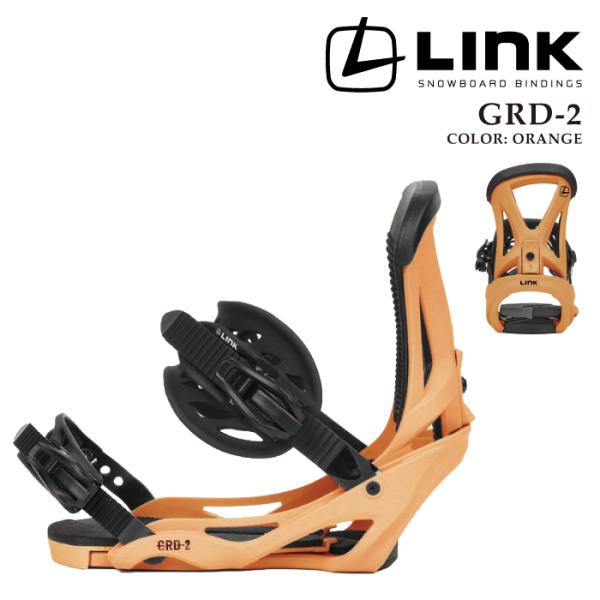 日本正規品 スノーボード ビンディング リンク LINK GRD-2 Orange バインディング メンズ レディース 25-26 爆買