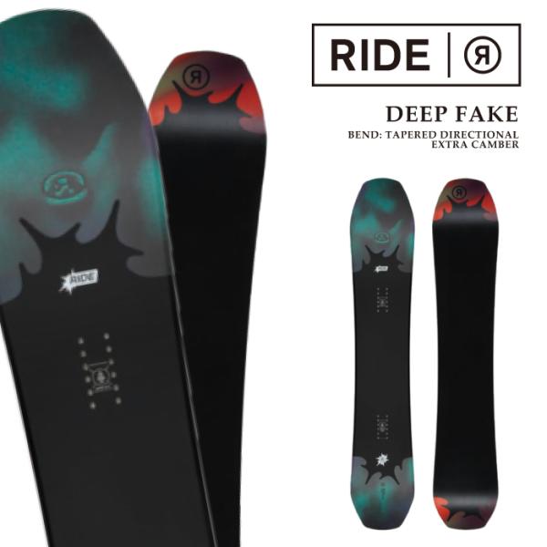 日本正規品 スノーボード 板 ライド RIDE DEEP FAKE ディープ フェイク メンズ レディース 25-26 爆買