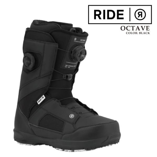 日本正規品 スノーボード ブーツ ライド RIDE OCTAVE Black オクターブ メンズ 25-26 爆買