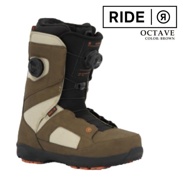 日本正規品 スノーボード ブーツ ライド RIDE OCTAVE Brown オクターブ メンズ 25-26 爆買