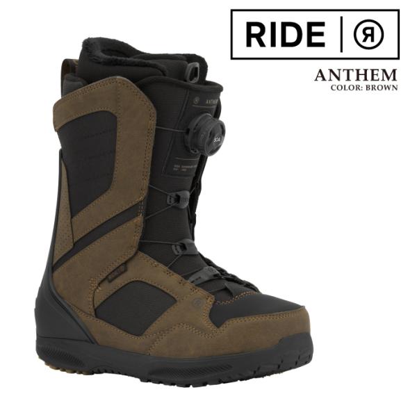 日本正規品 スノーボード ブーツ ライド RIDE ANTHEM Brown アンセム メンズ 25-26 爆買