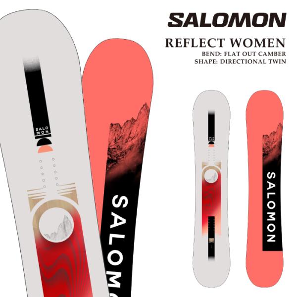 日本正規品 スノーボード 板 サロモン SALOMON REFLECT Women リフレクト ウィメン レディース 25-26 爆買