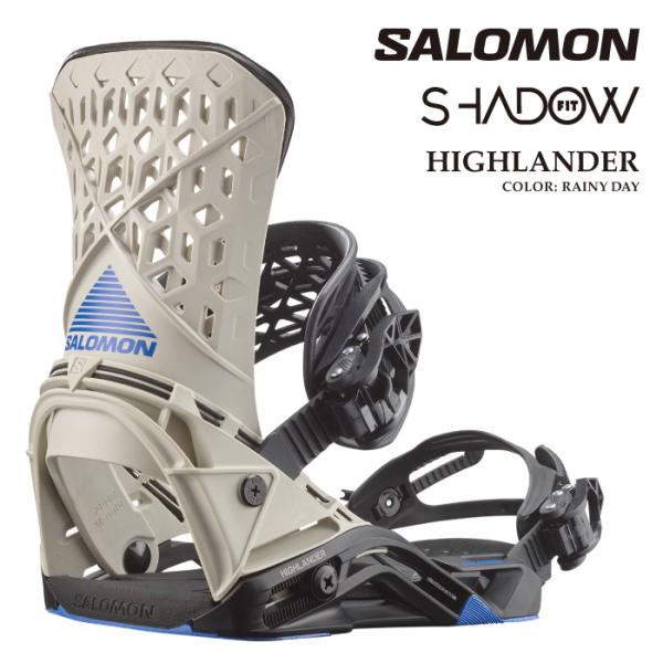 日本正規品 スノーボード ビンディング サロモン SALOMON HIGHLANDER Rainy Day ハイランダー バインディング メンズ レディース 25-26 爆買
