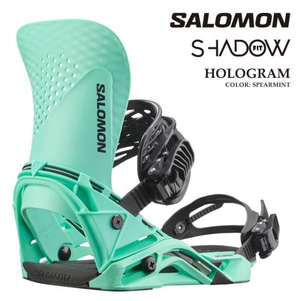 日本正規品 スノーボード ビンディング サロモン SALOMON HOLOGRAM Spearmint ホログラム バインディング メンズ レディース 25-26 爆買