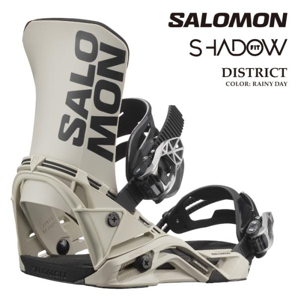 日本正規品 スノーボード ビンディング サロモン SALOMON DISTRICT Rainy Day ディストリクト バインディング メンズ レディース 25-26 爆買
