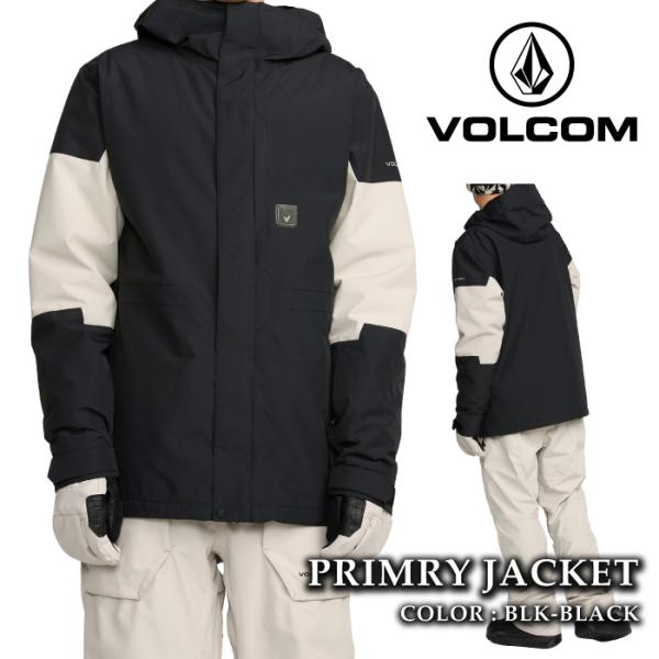 日本正規品 スノーボード ウェア ジャケット ボルコム VOLCOM PRIMRY JACKET Black メンズ 25-26 爆買