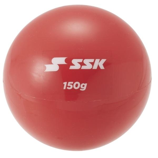指先トレーニングや可動域を広げるトレーニングボール。■メーカー：SSK エスエスケイ■品名：プリペアボール150g■品番：DNB20150■カラー：レッド■サイズ：F■重量：150g■素材：ボール/PVC、中身/砂■生産国：中国製